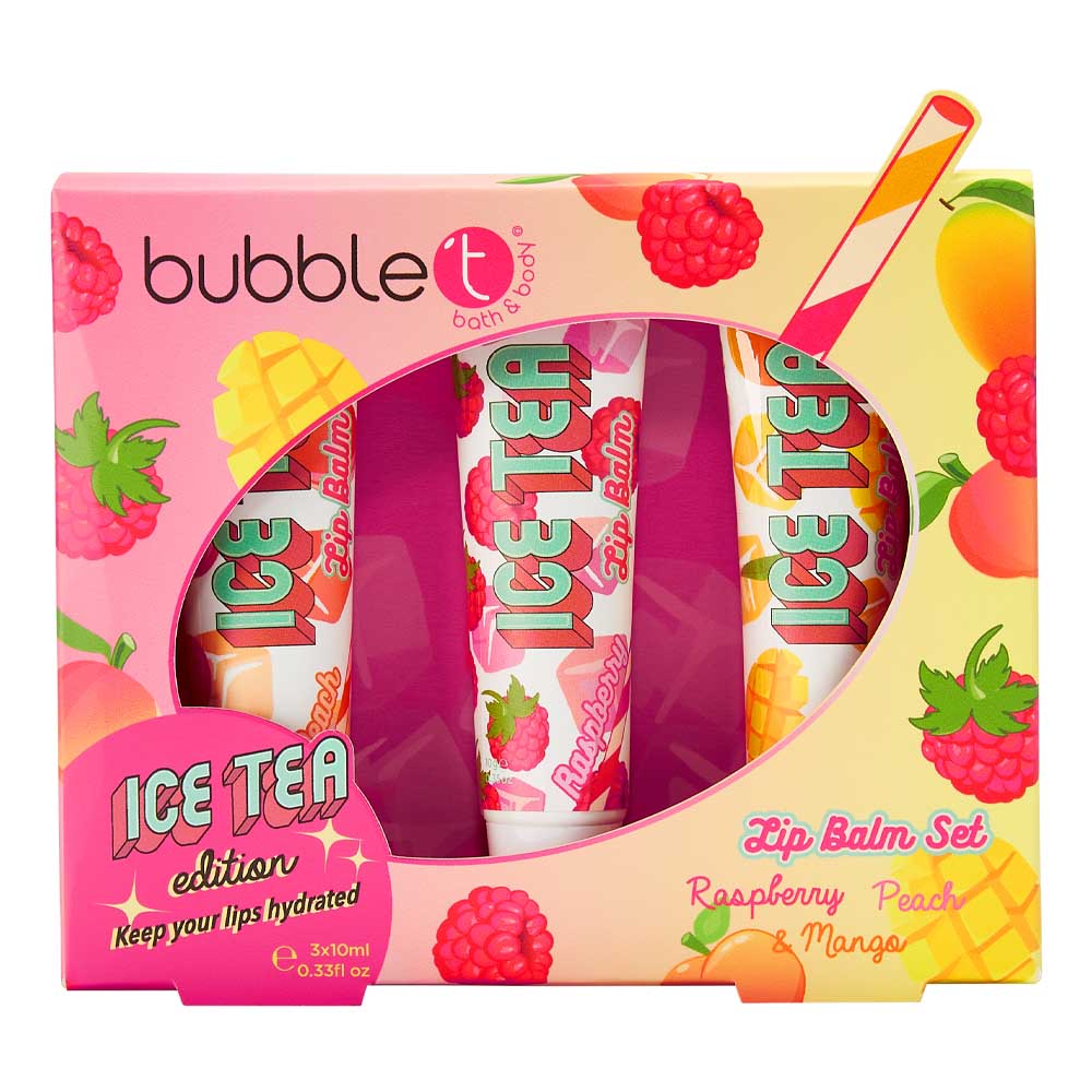 Order Bubble T - Ice Tea Lip Balm Trio - 3x10Ml Now! | Jomla.ae