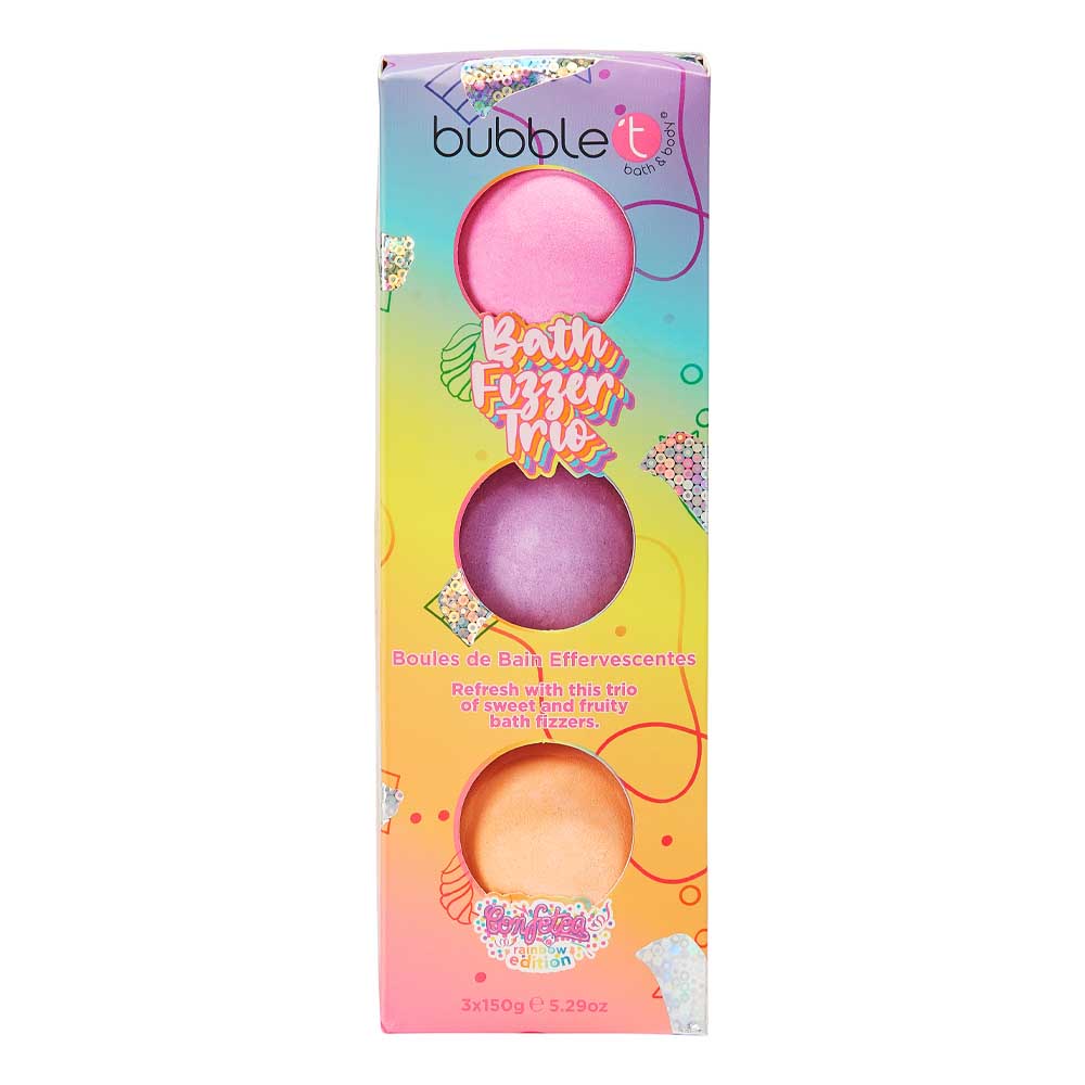 Bubble T - Rainbow Bath Fizzer Trio - 3x150G | Jomla.ae