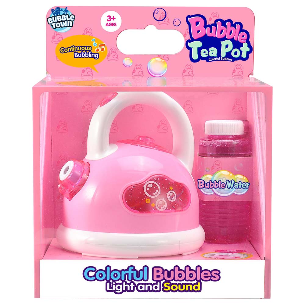 Order Bubble Town - Musical Bubble Tea Pot - Pink Now! | Jomla.ae