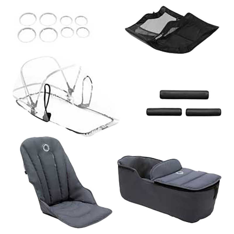 Bugaboo - Fox Style Stroller Set - Steel Blue | Jomla.ae