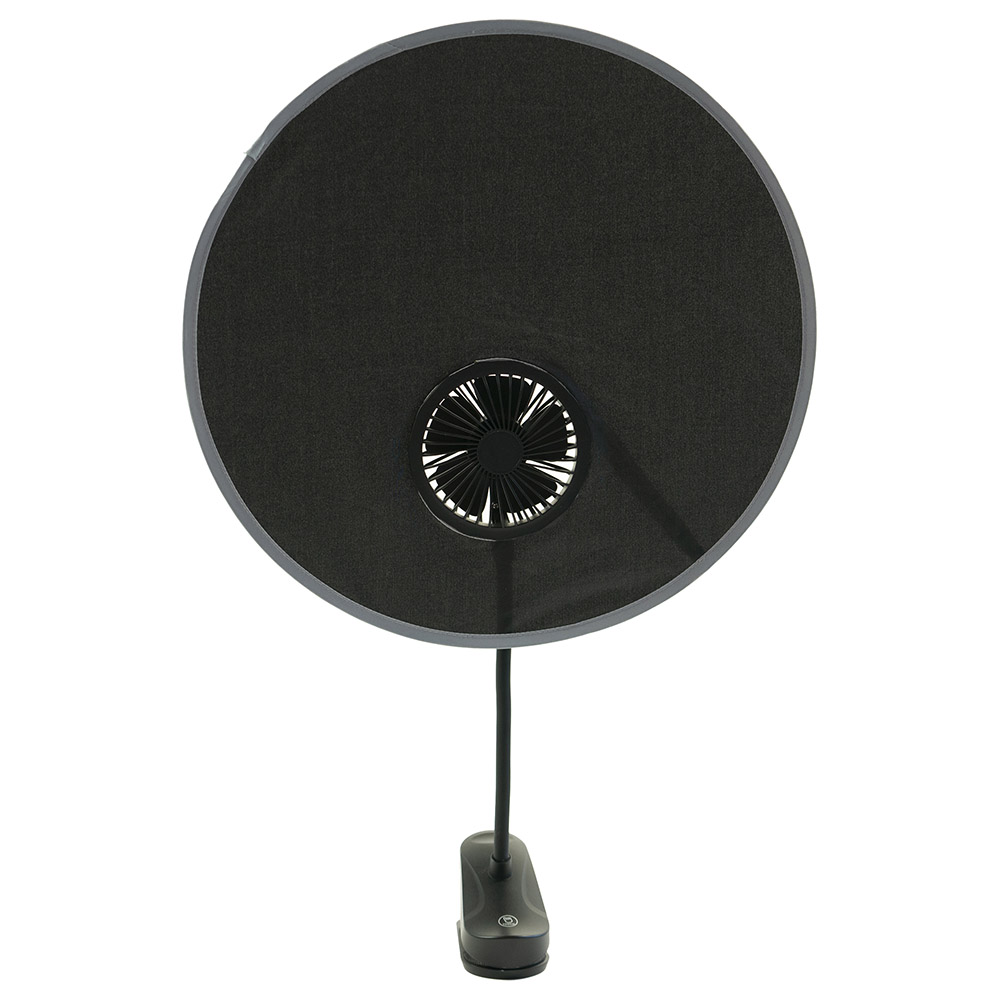 BuggyGear - UPF50 Buggy Sunchaser & Fan - Black | Jomla.ae