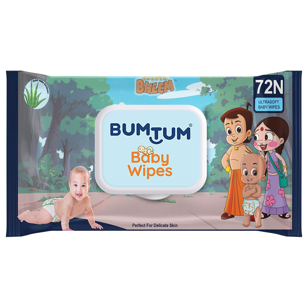 Bumtum - Wet Wipes - 72Pcs | Jomla.ae