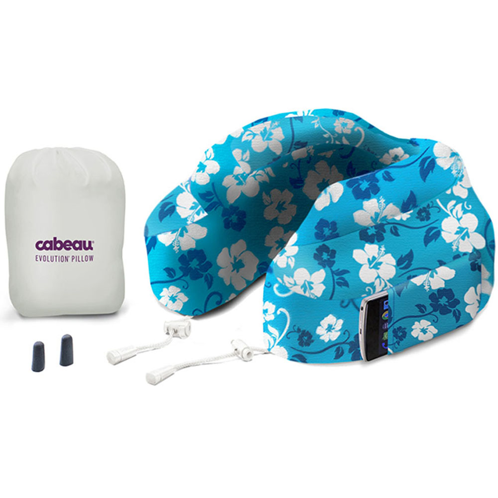 Order Cabeau - Evolution Memory Foam Travel Neck Pillow - Blue Tropic ...