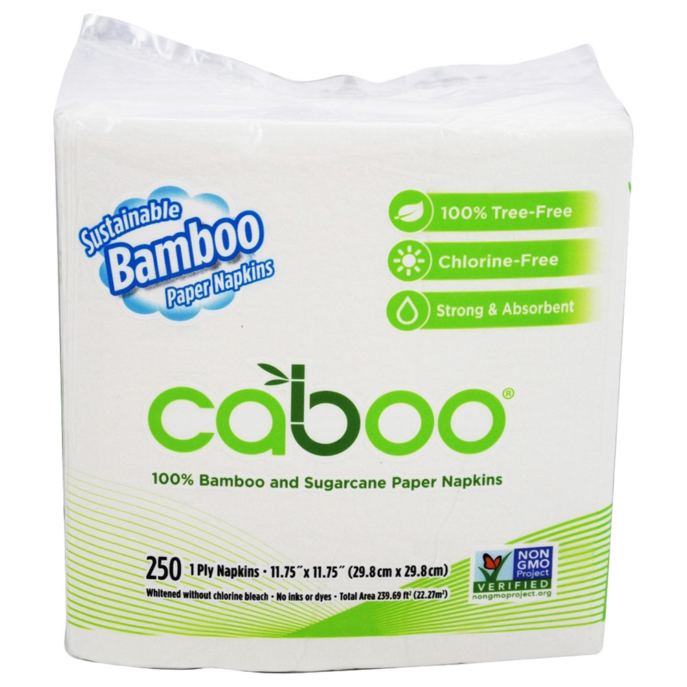 Caboo - Paper Napkin 250 Sheet Pack | Jomla.ae