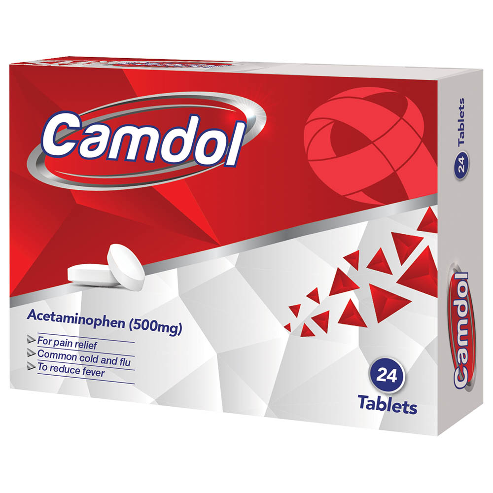 Order Camdol - Acetaminophen 500 Mg - 24 Tablets Now! | Jomla.ae