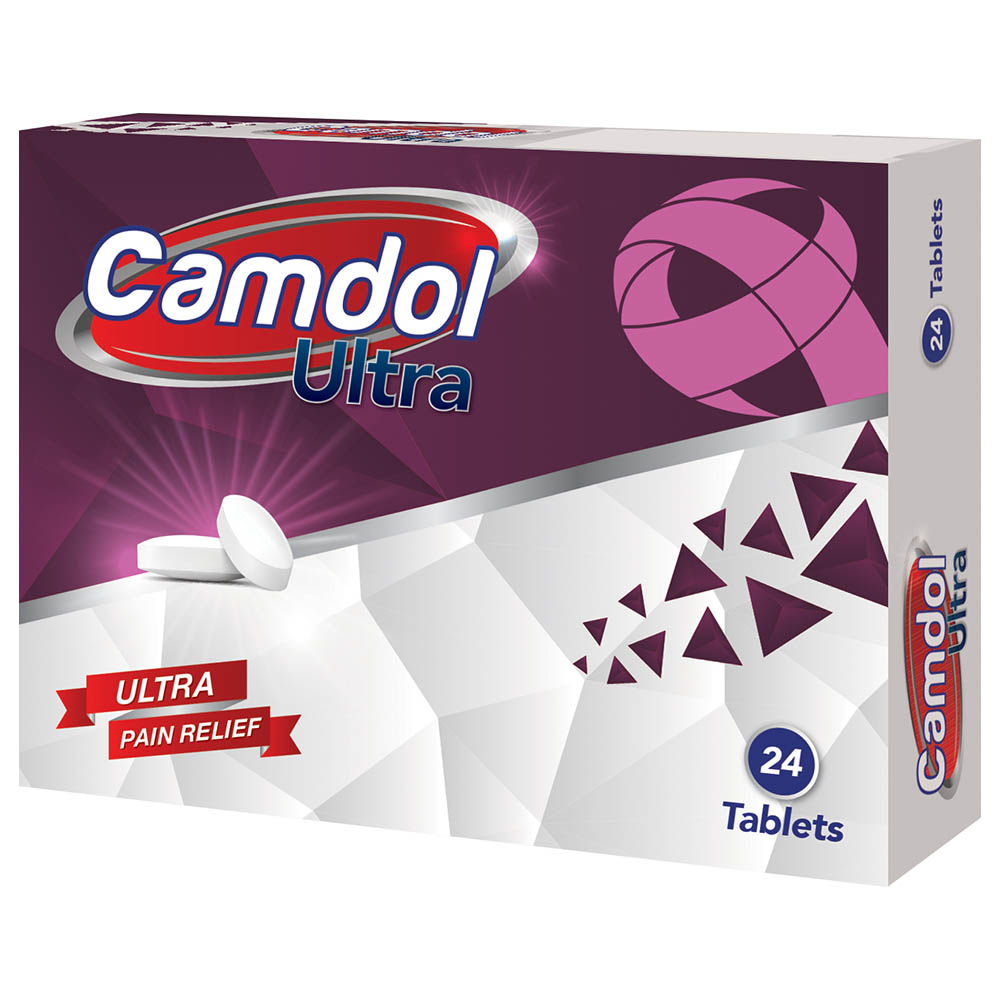 Order Camdol - Ultra Pain Relief 500 Mg/65Mg - 24 Tablets Now! | Jomla.ae