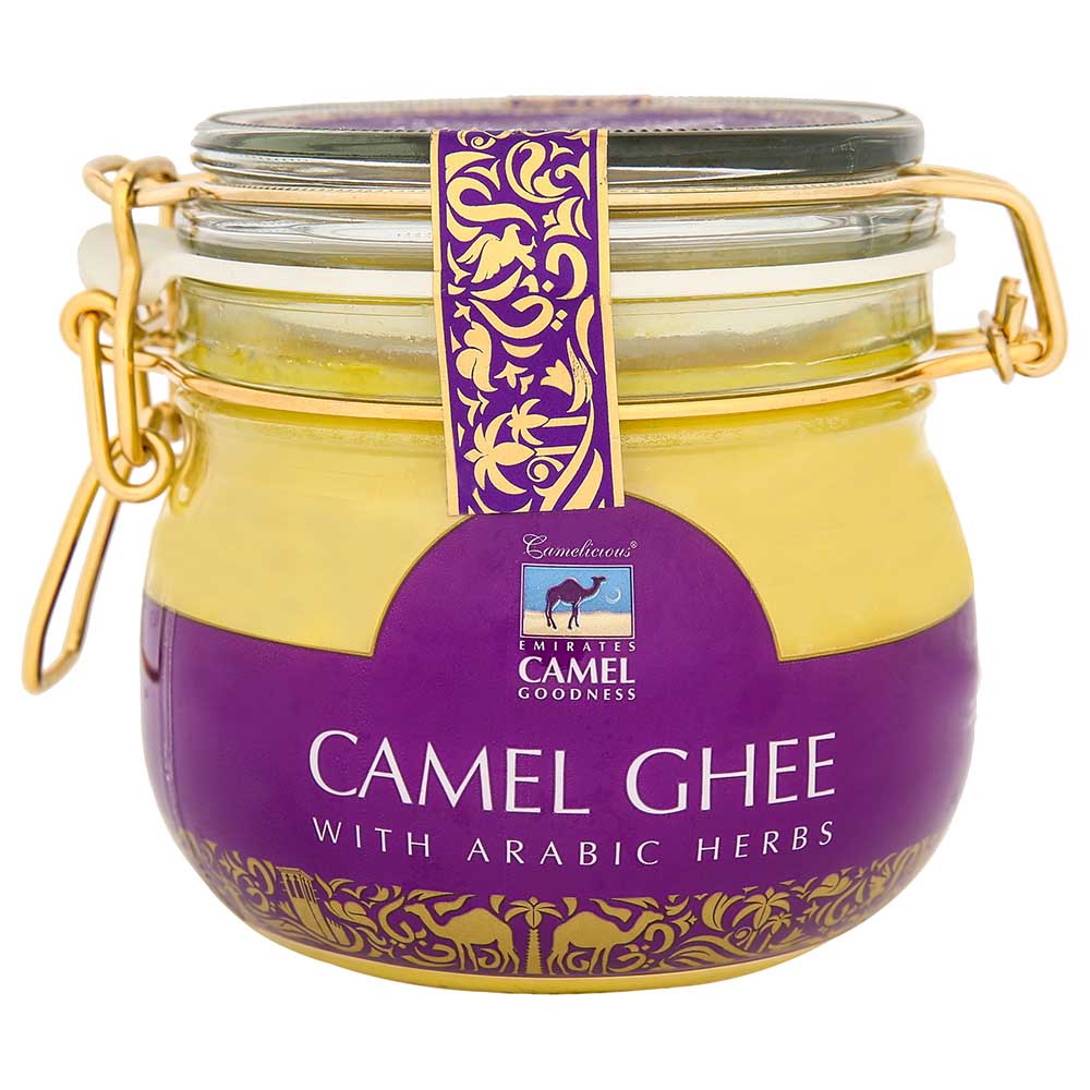 Order Camelicious - Camel Milk Pure Ghee With Herbs 400g Now! | Jomla.ae