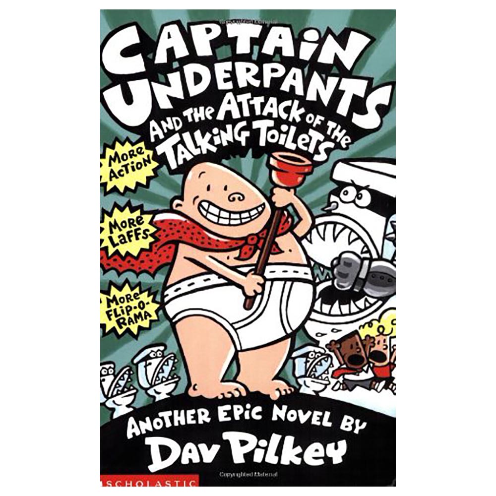 Order Captain Underpants And The Attack Of The Talking Toilets - Book ...