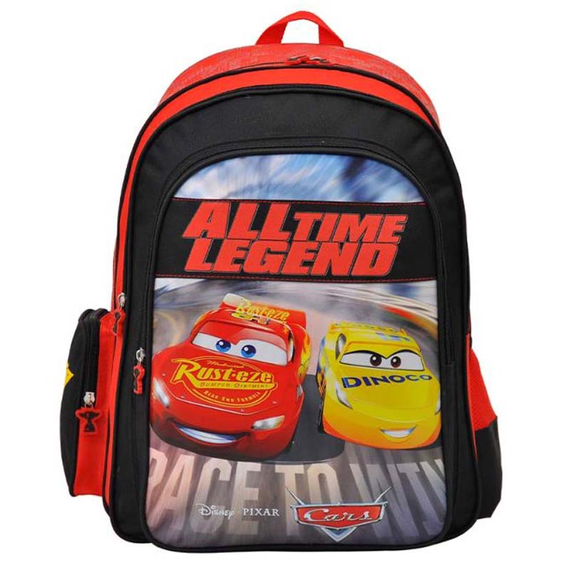 Order Cars - All Time Legend Backpack 18" - Red & Black Now! | Jomla.ae