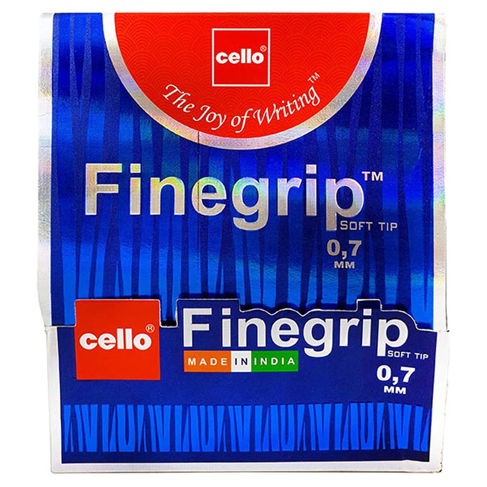 Cello - Ball Pen Finegrip 0.7mm Black Pack of 50 Display | Jomla.ae