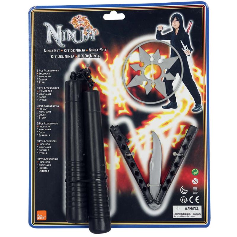 Chamdol - Ninja Weapons Kit - Black | Jomla.ae