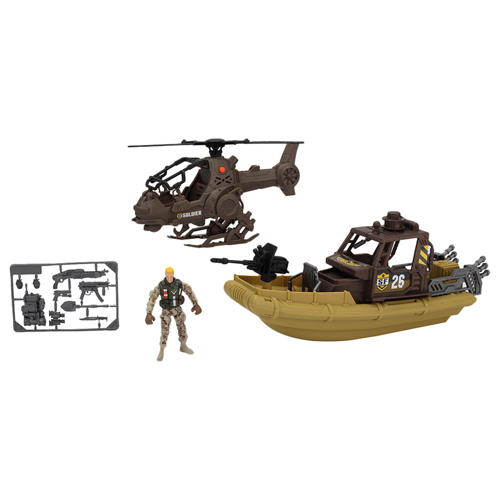 Chap Mei - Soldier Force Strategic & Air Patrol Playset | Jomla.ae