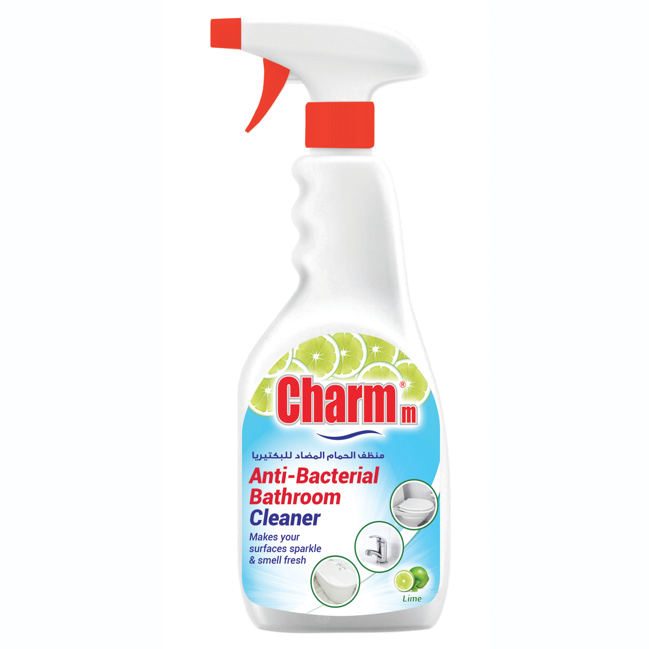 Charmm - Anti-Bacterial Bathroom Cleaner 650ml | Jomla.ae