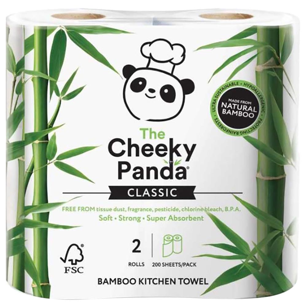 Cheeky Panda - Kitchen Towel Pack Of 2 30% Off | Jomla.ae
