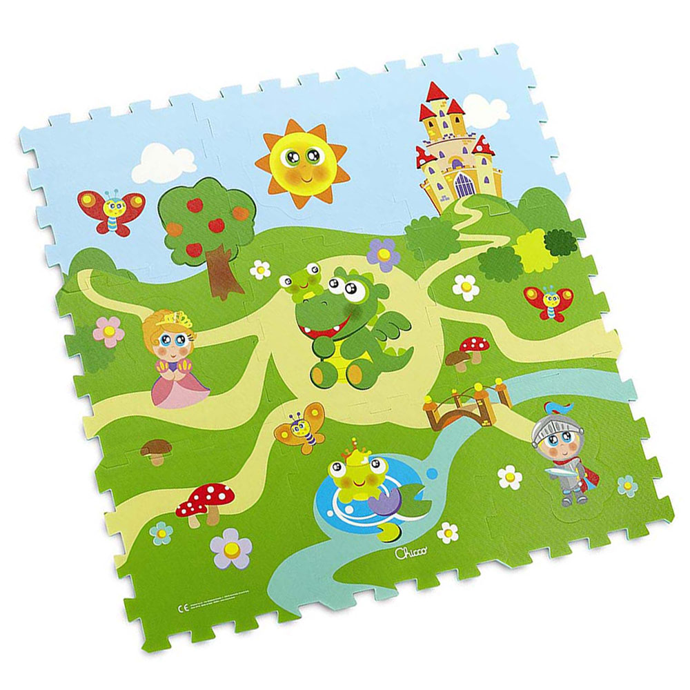 Order Chicco - Castle Puzzle Playmat 9pc-Set Now! | Jomla.ae