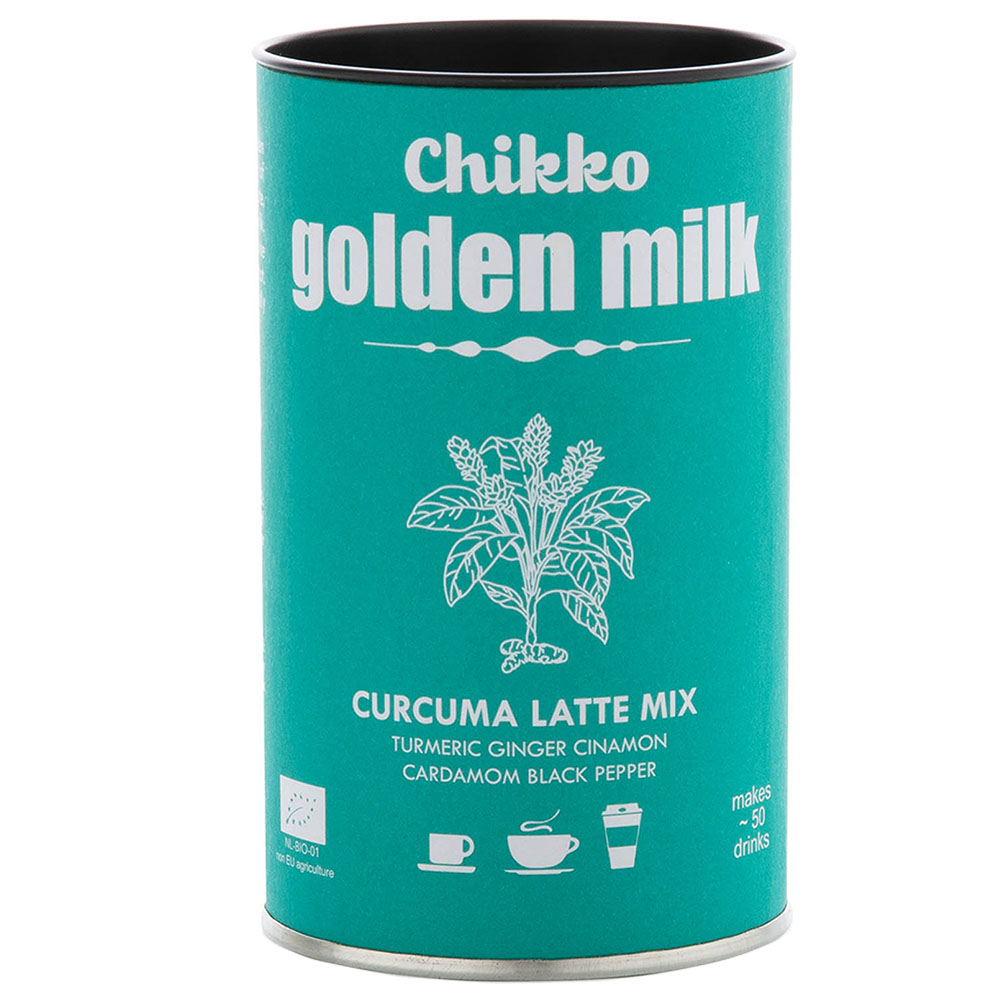 Chikko - Organic Golden Milk Turmeric Latte Mix 110g | Jomla.ae