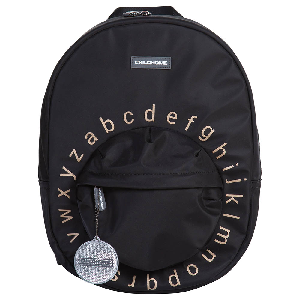 Childhome - Kids School Backpack Abc - Black | Jomla.ae