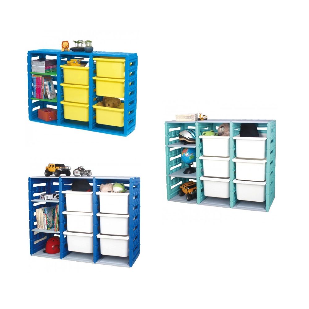 Ching Ching - 3 Cabinet W/ 6 Drawers & 2 Plates - Assorted | Jomla.ae