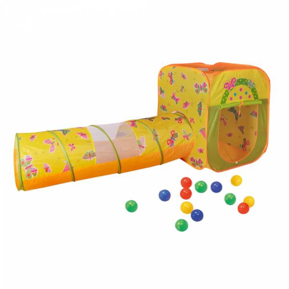 Order Ching Ching - Butterfly Square Ball House & Tunnel - Yellow Now ...