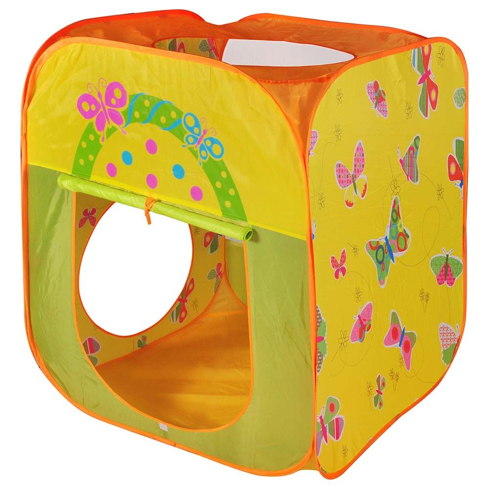 Ching Ching - Butterfly Square Ball House With 100pcs Balls | Jomla.ae