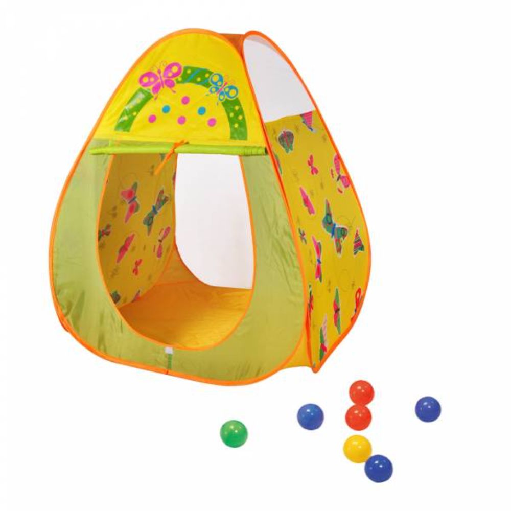 Order Ching Ching - Butterfly Triangle Ball House - Yellow Now! | Jomla.ae