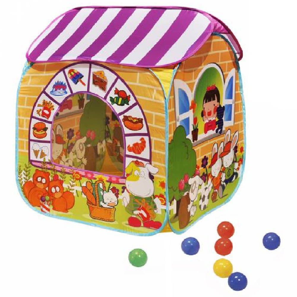 Ching Ching - Store House W/ 100pcs Colorful Balls | Jomla.ae