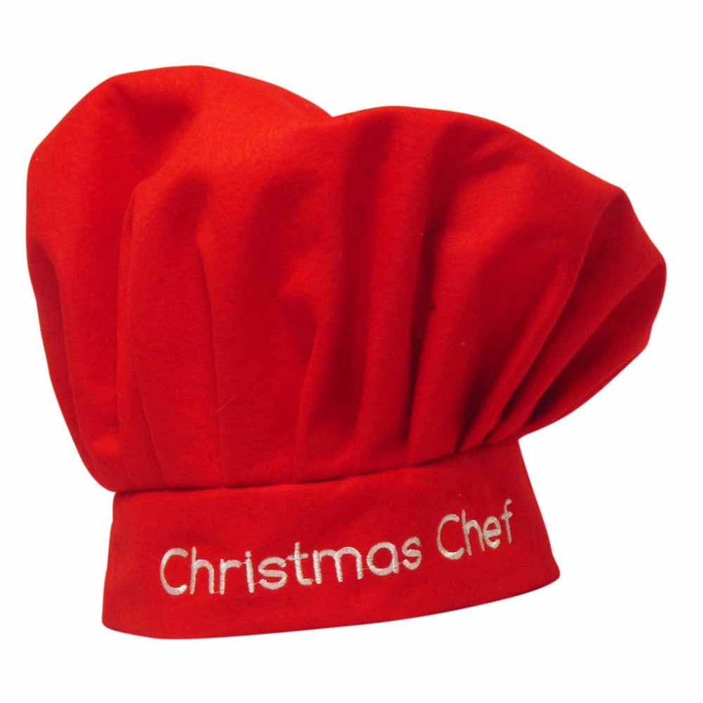 Christmas Magic - Christmas Party Chef Hat - Red | Jomla.ae