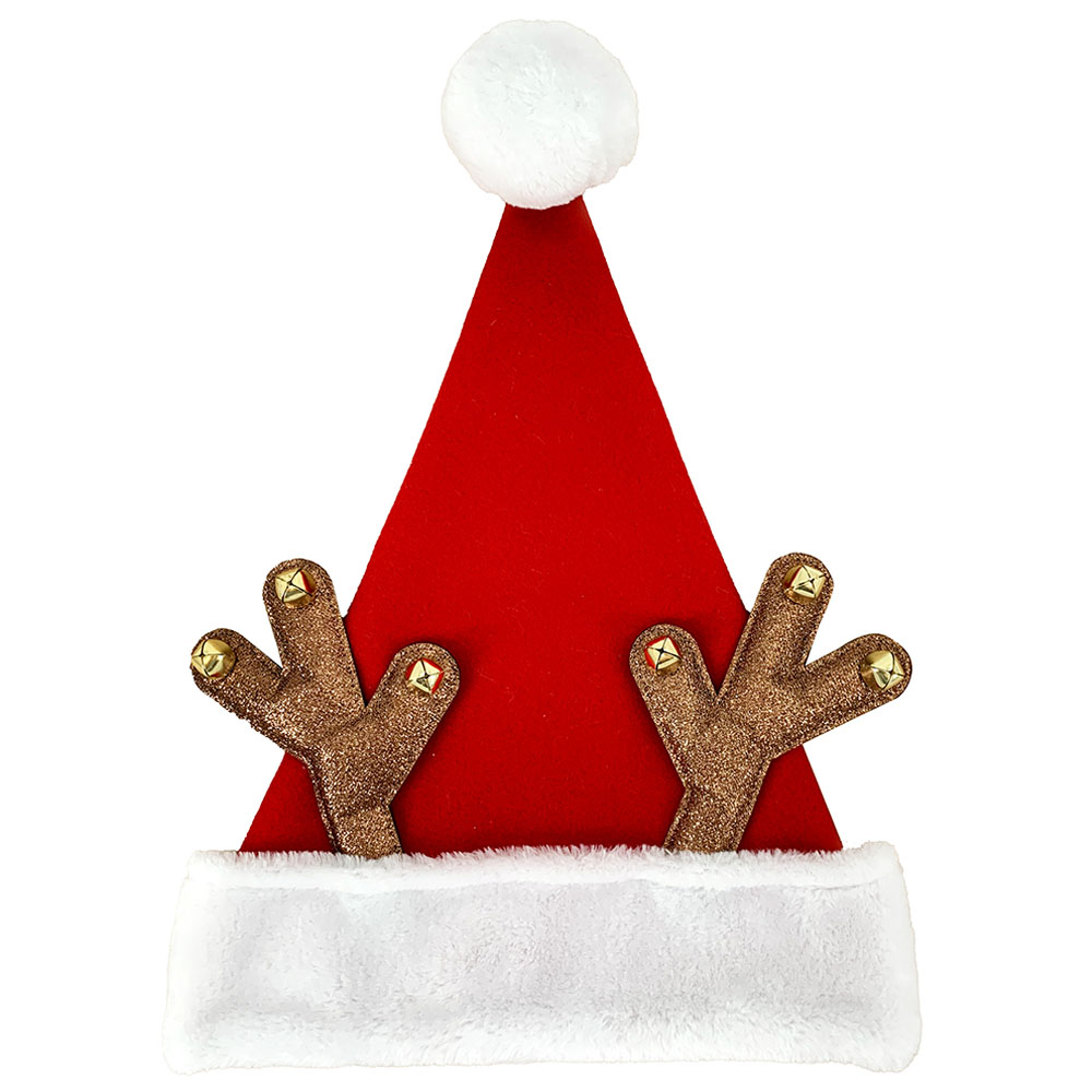 Order Christmas Magic - Santa Hat With Antler Now! | Jomla.ae