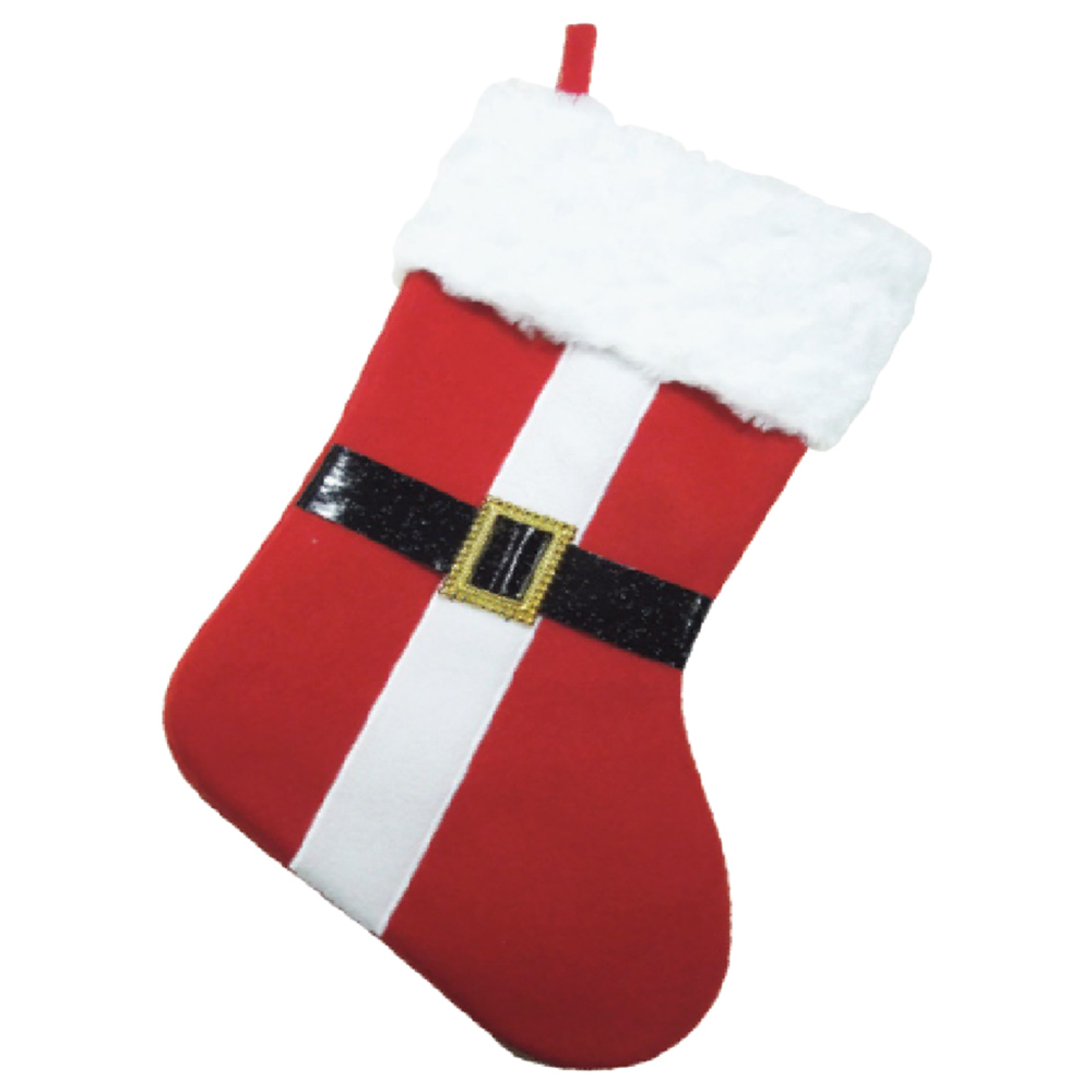Order Christmas Magic - Santa Suit Stocking - 45cm Now! | Jomla.ae