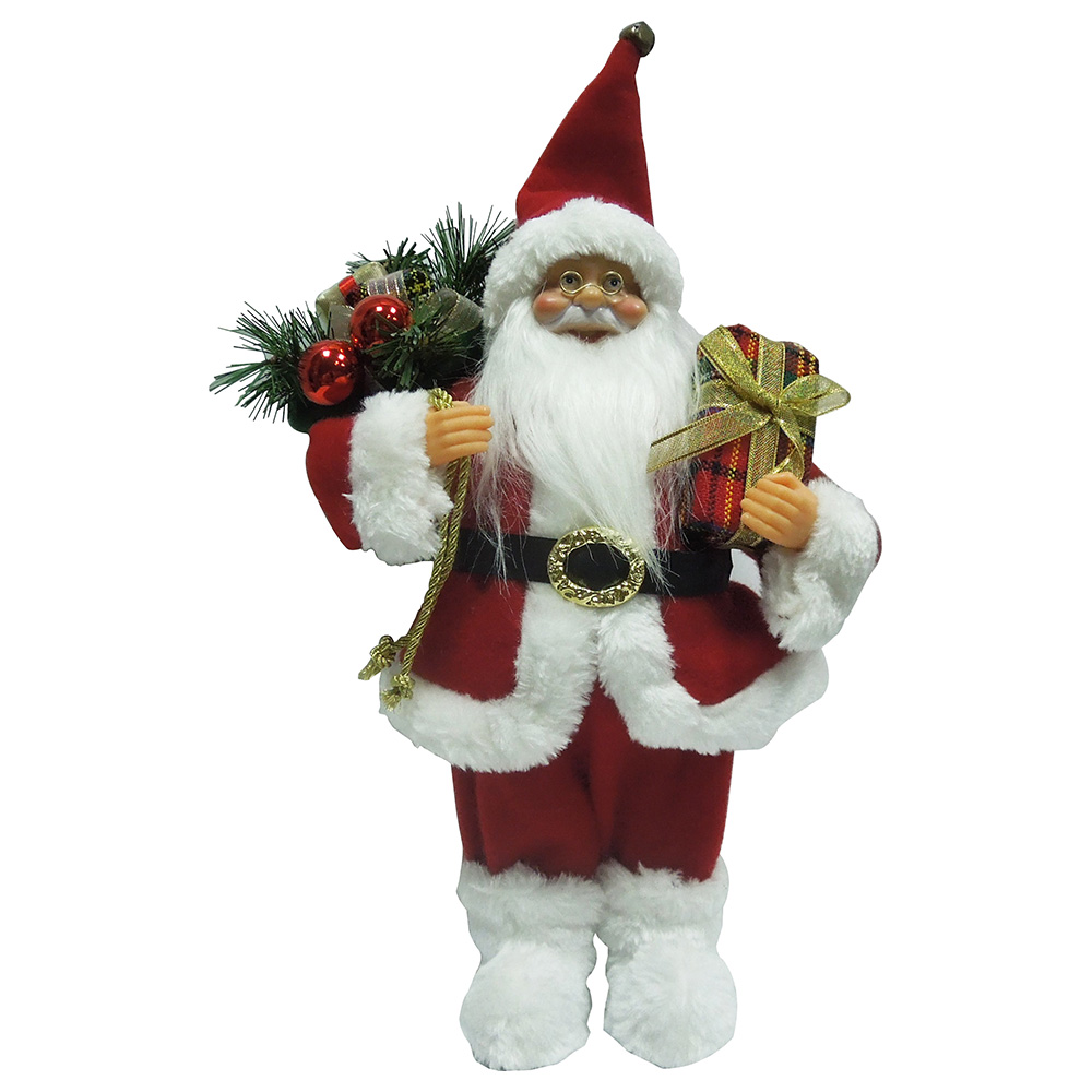 Christmas Magic - Santa Table Decoration 30cm - Red | Jomla.ae