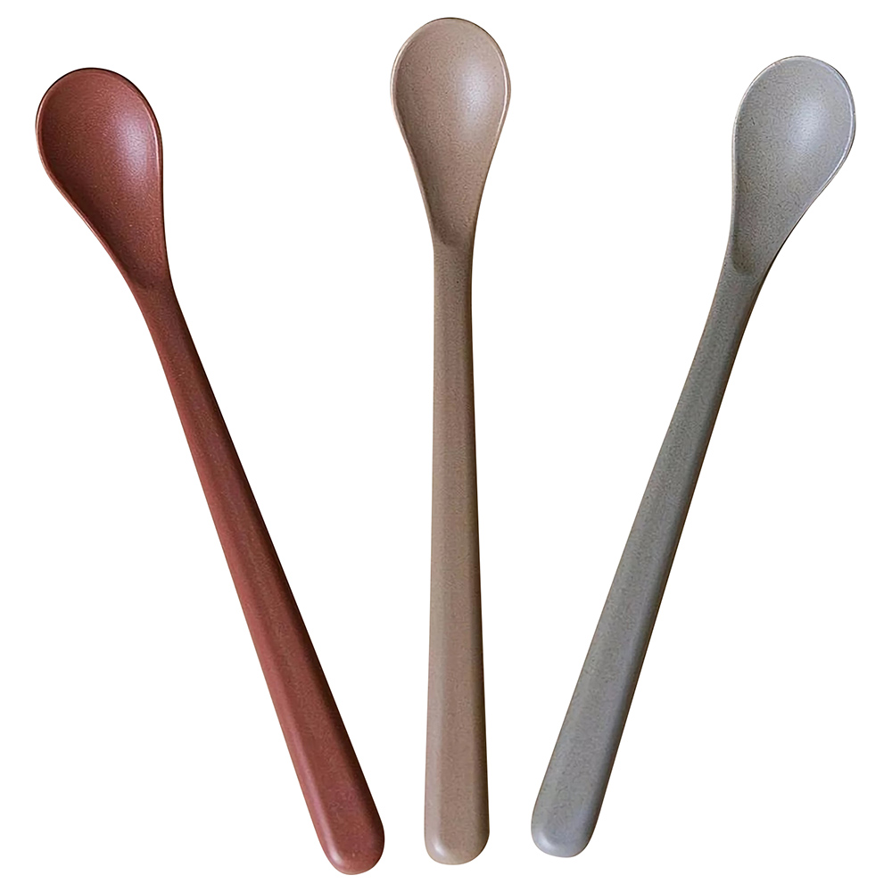 Order Cink - Bamboo Spoon Pack of 3 - Fog, Rye & Brick Now! | Jomla.ae