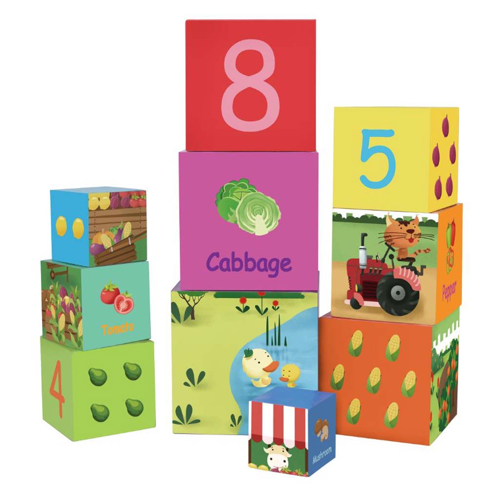 Classic World - Vegetable Stacking Cubes | Jomla.ae