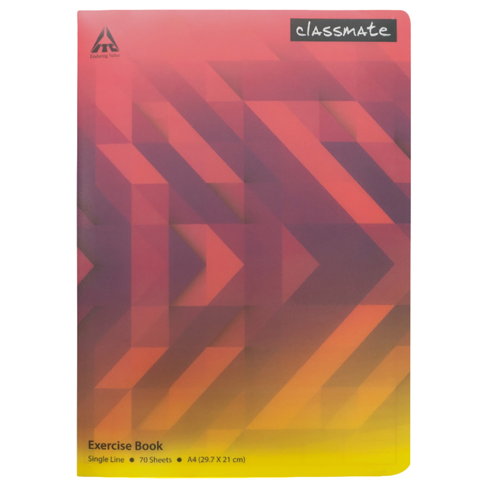 Classmate - Exercise Pp Book Centre Single Line Pack of 6 | Jomla.ae