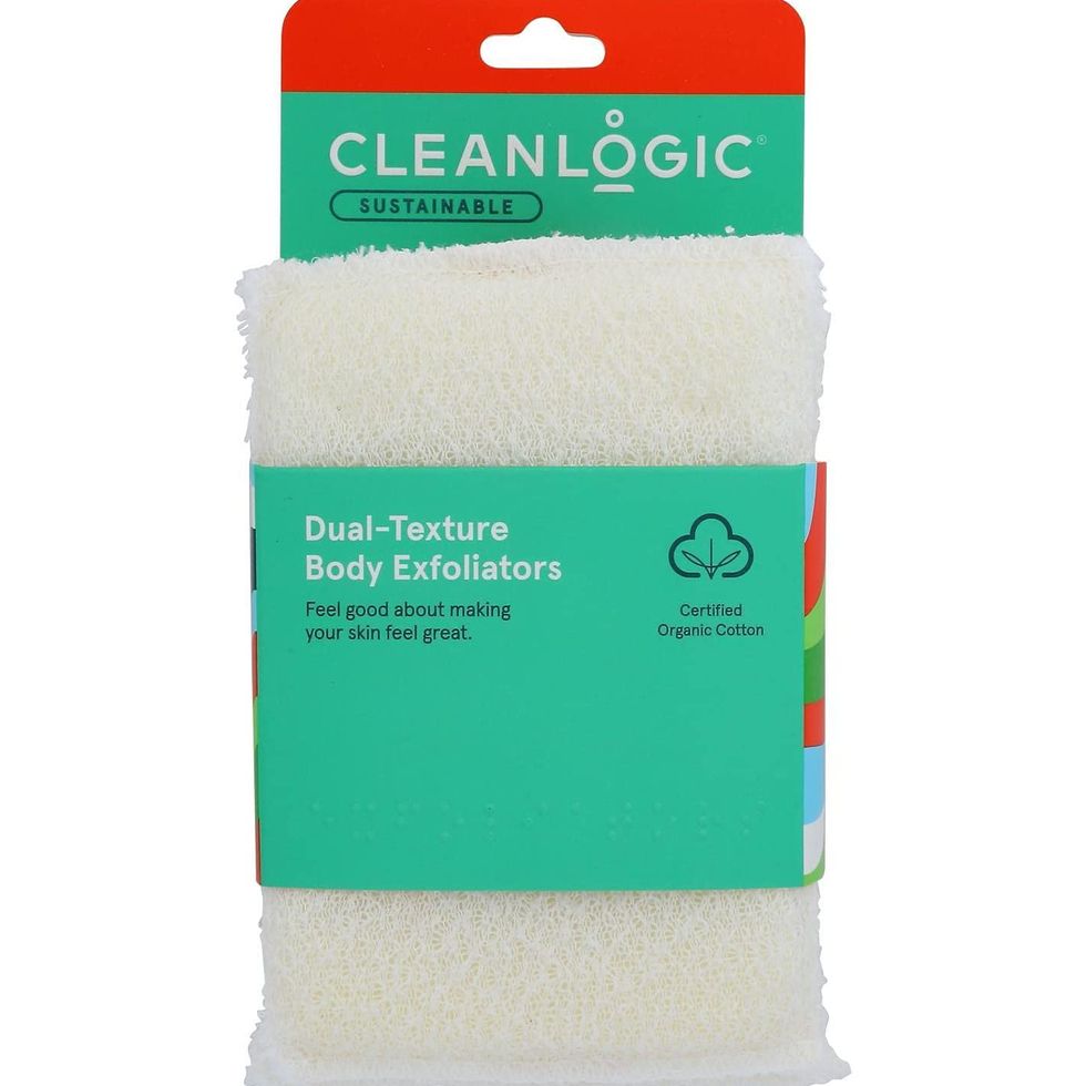 Cleanlogic - Sustainable Dual-Texture Body Exfoliators 2's CLC | Jomla.ae