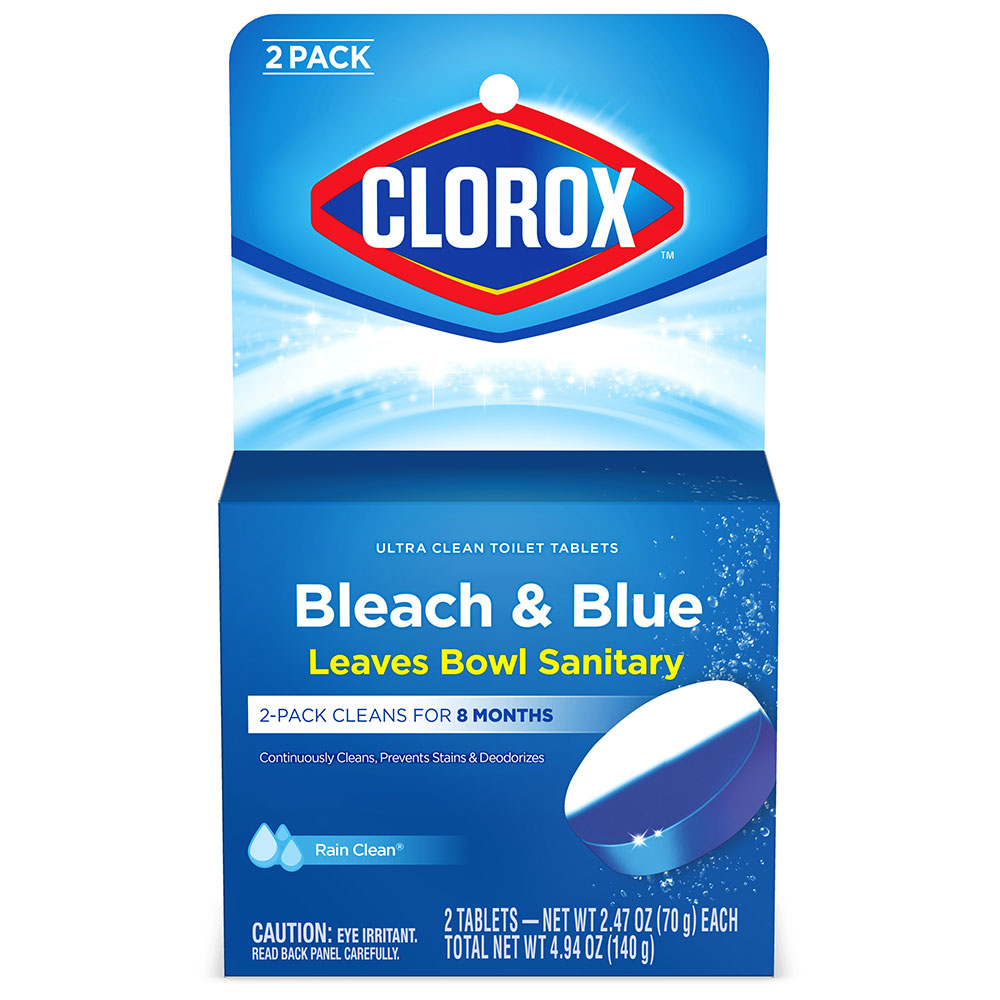 Order Clorox - Bleach Blue Automatic Toilet Bowl Cleaner 1 Pack (2 ...