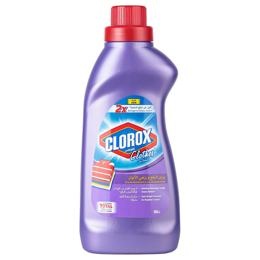 Clorox - Clothes Stain Remover Color Booster 900ml | Jomla.ae
