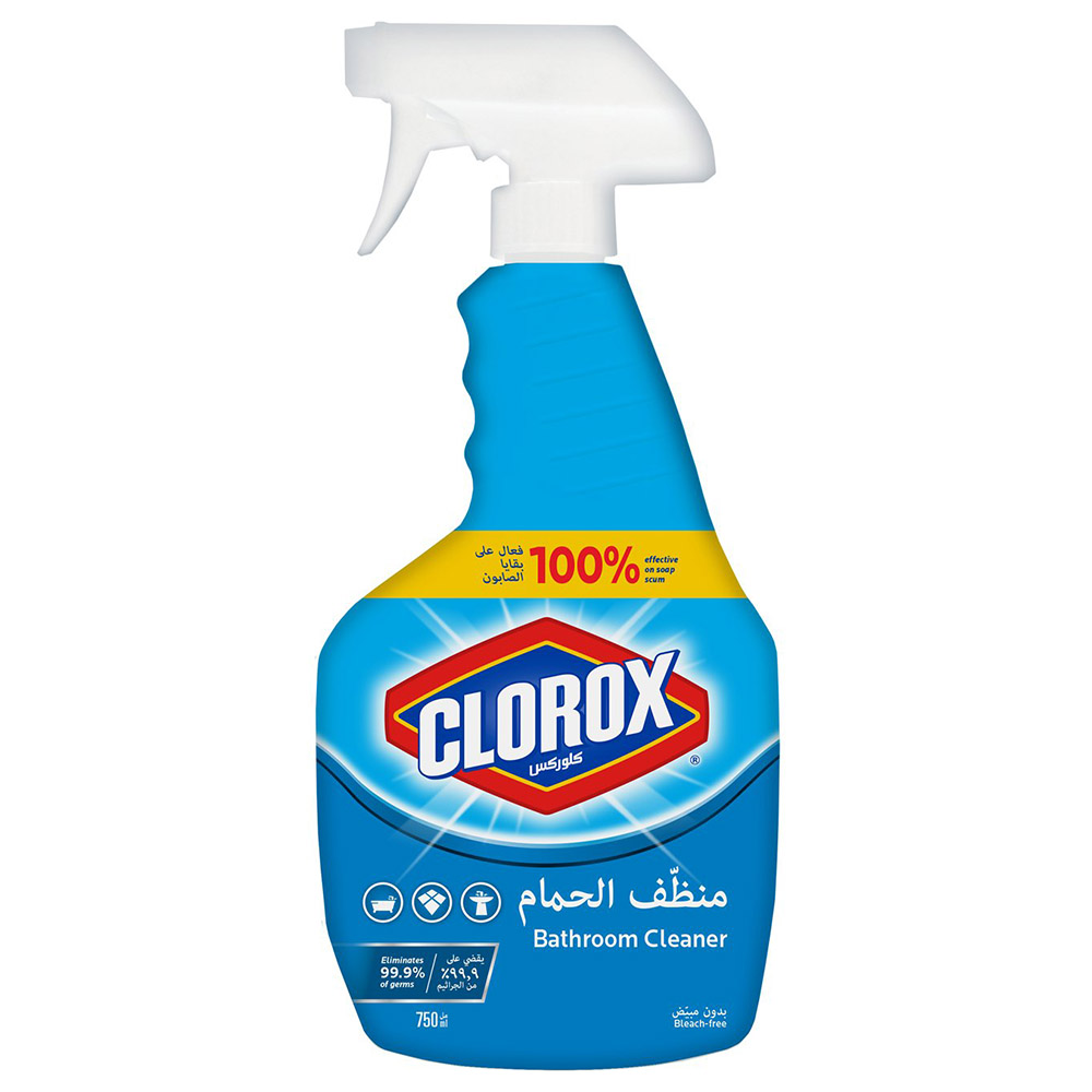 Clorox - Disinfecting Bathroom Cleaner, Spray Bottle, 750ml | Jomla.ae