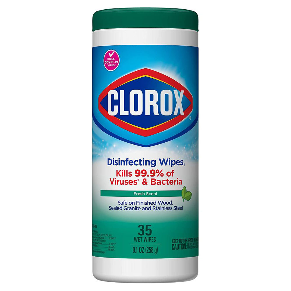 Clorox Disinfecting Wipes Can - Fresh Scent 35pcs | Jomla.ae