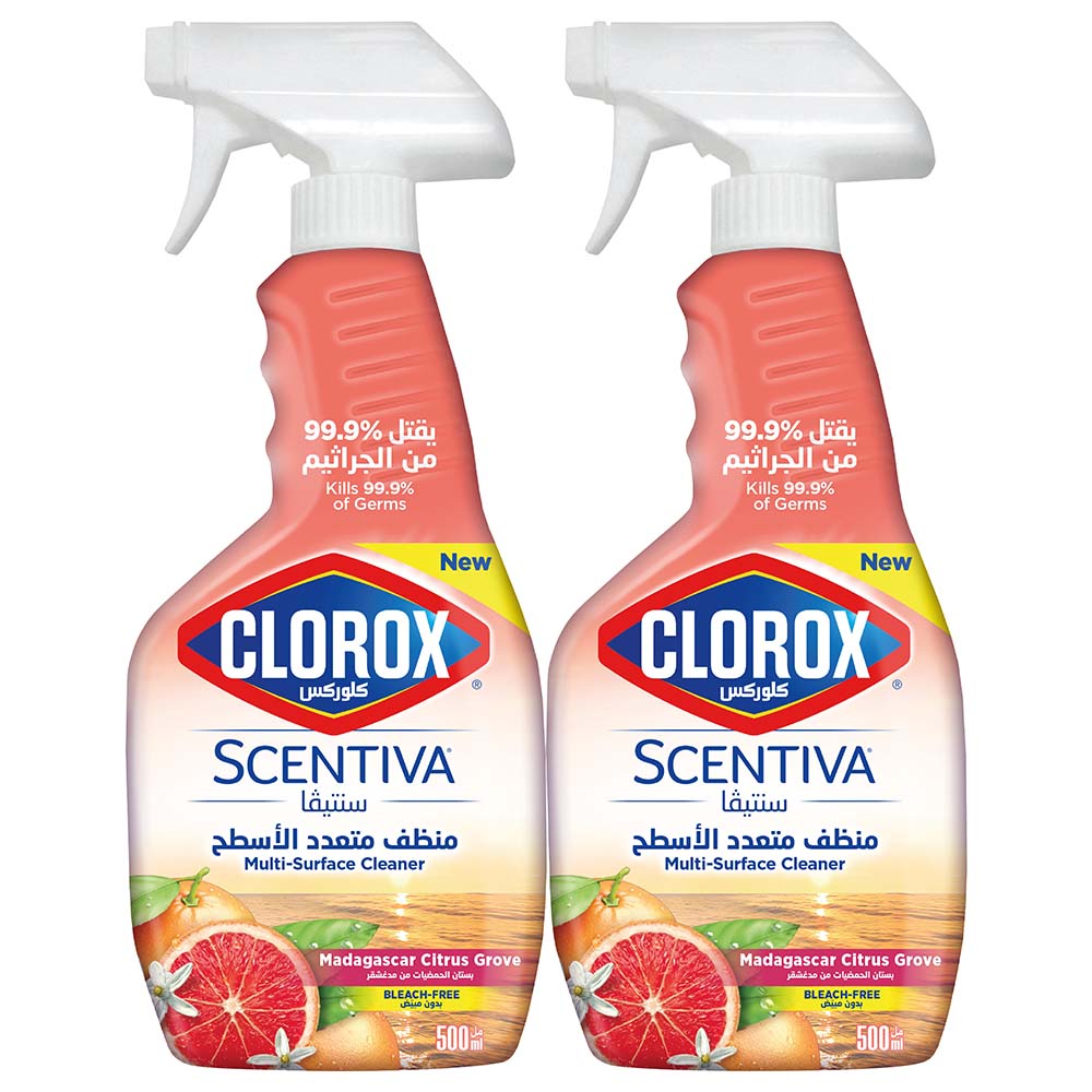 Clorox - Scentiva Multi-Surface Cleaner Citrus Pack Of 2 | Jomla.ae