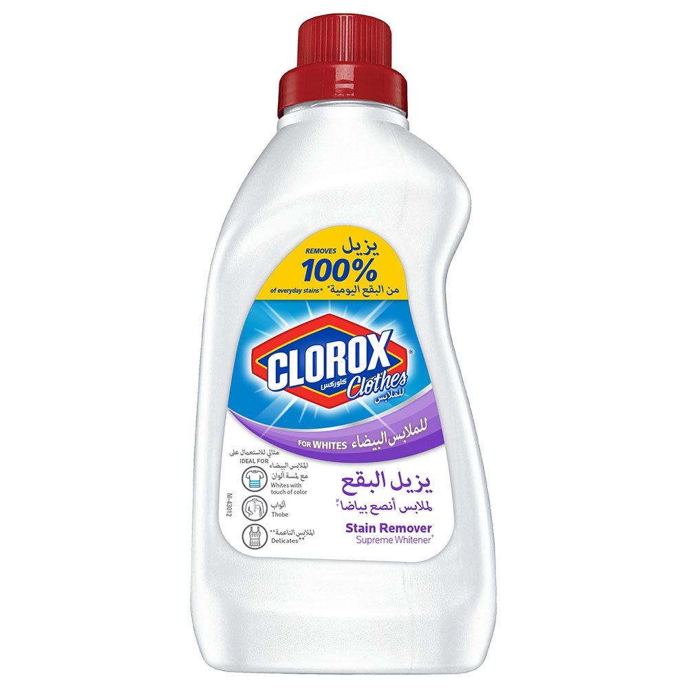 Order Clorox - Ultra Stain Remover White 500ml Now! | Jomla.ae