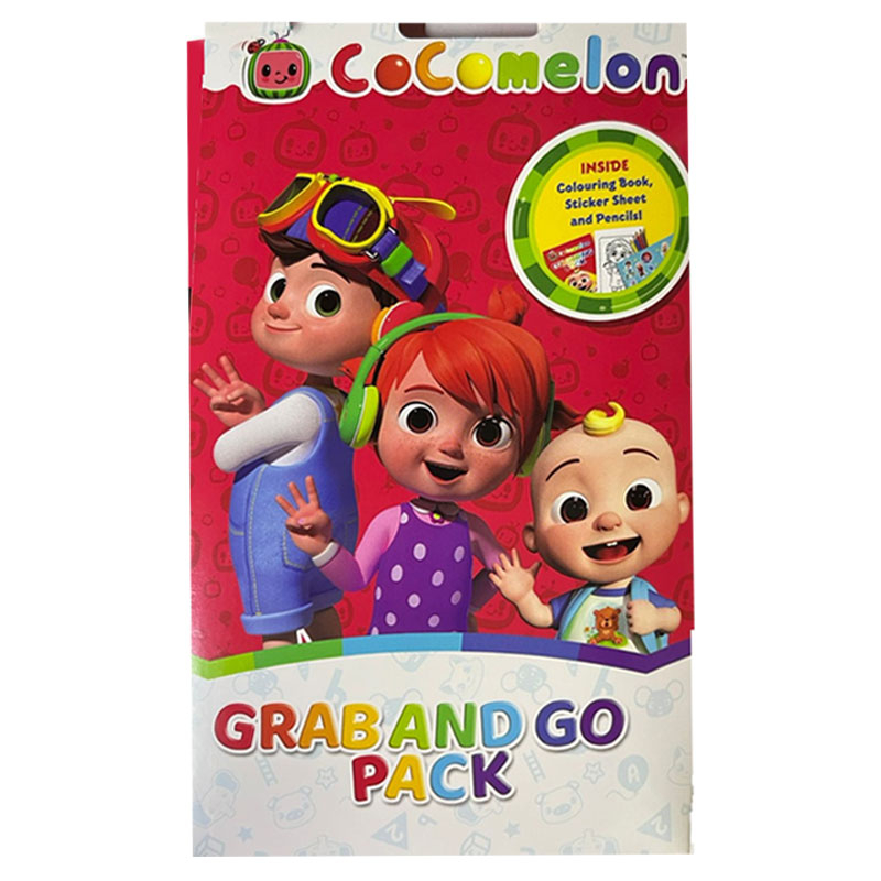 Order Cocomelon Grab & Go Craft Colouring Sticker Activity Set - Book ...