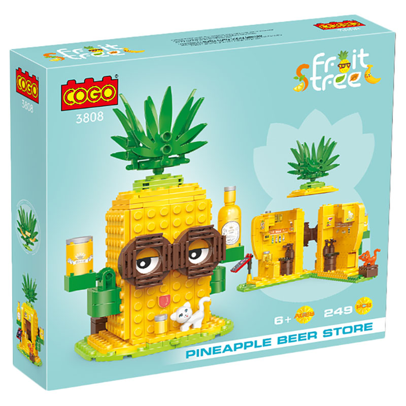 Order Cogo - Pineapple Refreshing Store Building Blocks - 249pcs Now ...