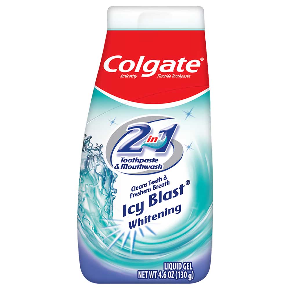 Order Colgate - 2-in-1 Icy Blast Toothpaste & Mouthwash 130g Now ...