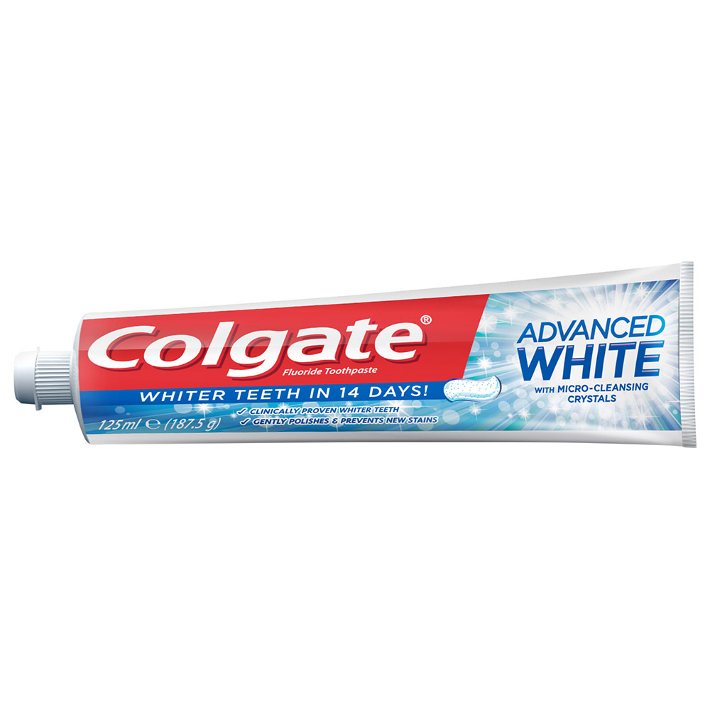 Colgate - Advanced Whitening Toothpaste 125ml | Jomla.ae