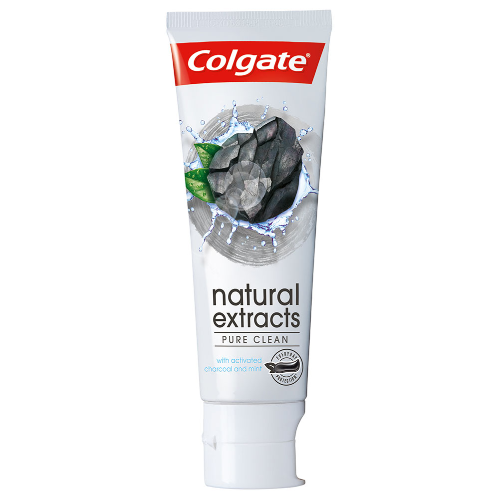 Colgate Natural Extracts Activated Charcoal Toothpaste 75ml | Jomla.ae