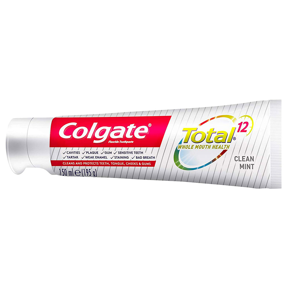 Colgate - Total 12 Clean Mint Toothpaste 150ml | Jomla.ae