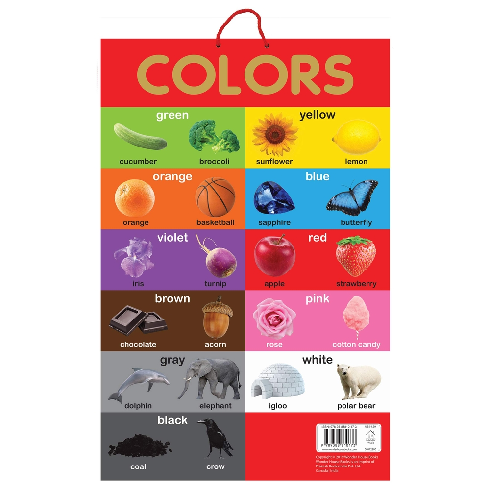 Order Colors - Early Learning Educational Posters For Children Now ...