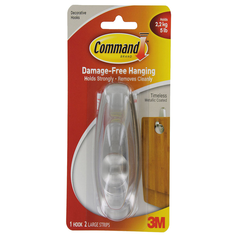 Command - Brush Nickel Hook | Jomla.ae