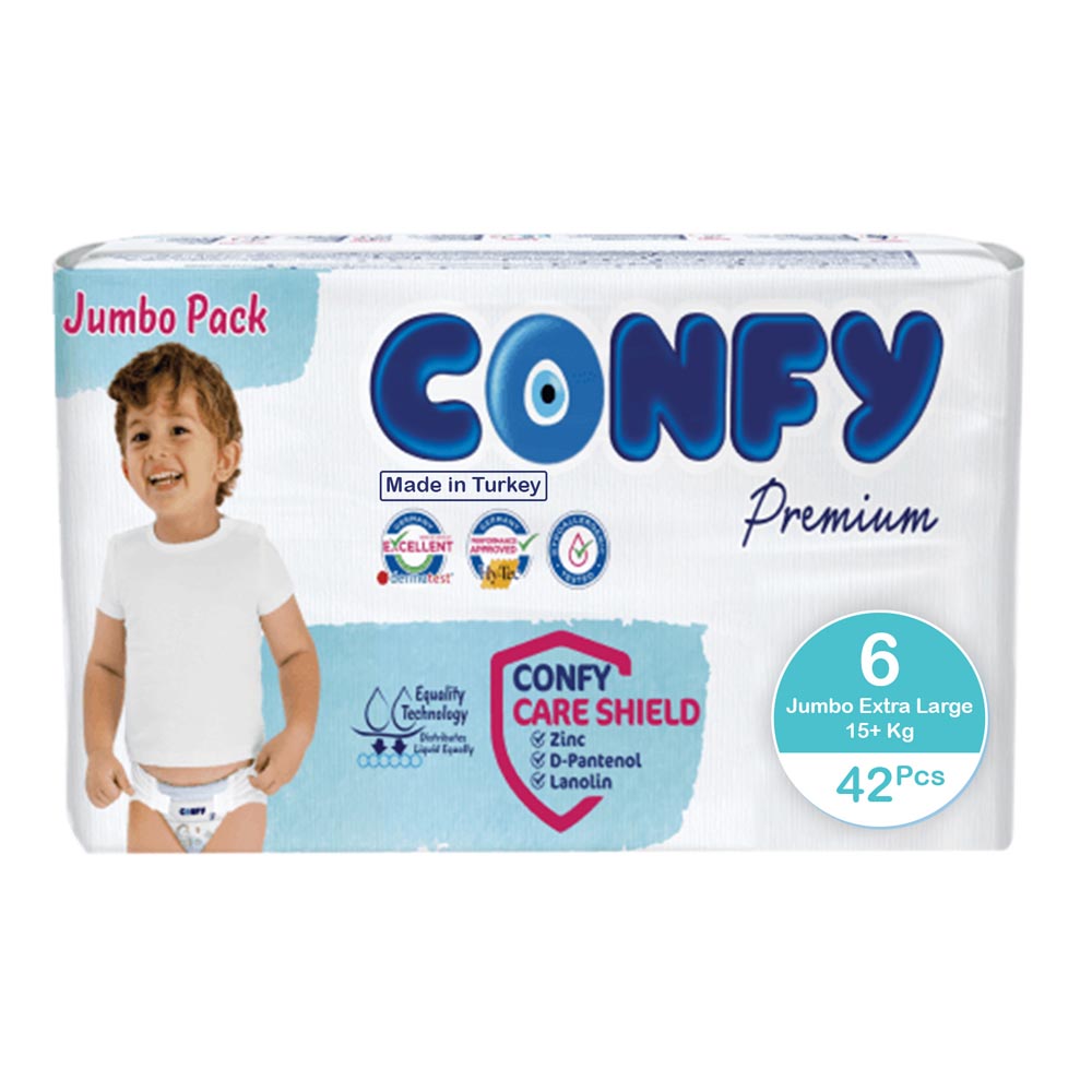 Order Confy - Premium Baby Diapers Jumbo Single Pack- Extra Large Size ...