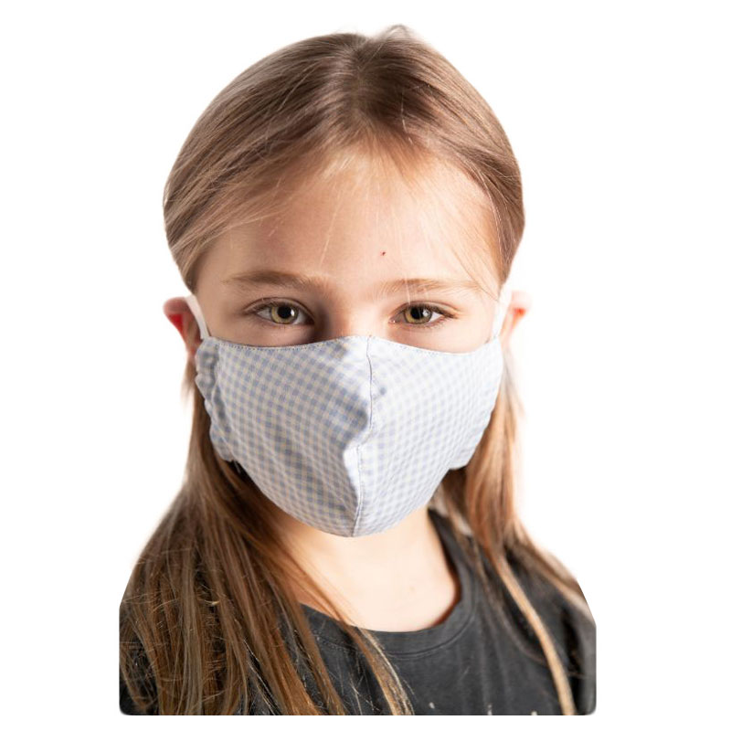 Coochy Coo - Fabric Mask for Kids & Adults - Light Blue | Jomla.ae